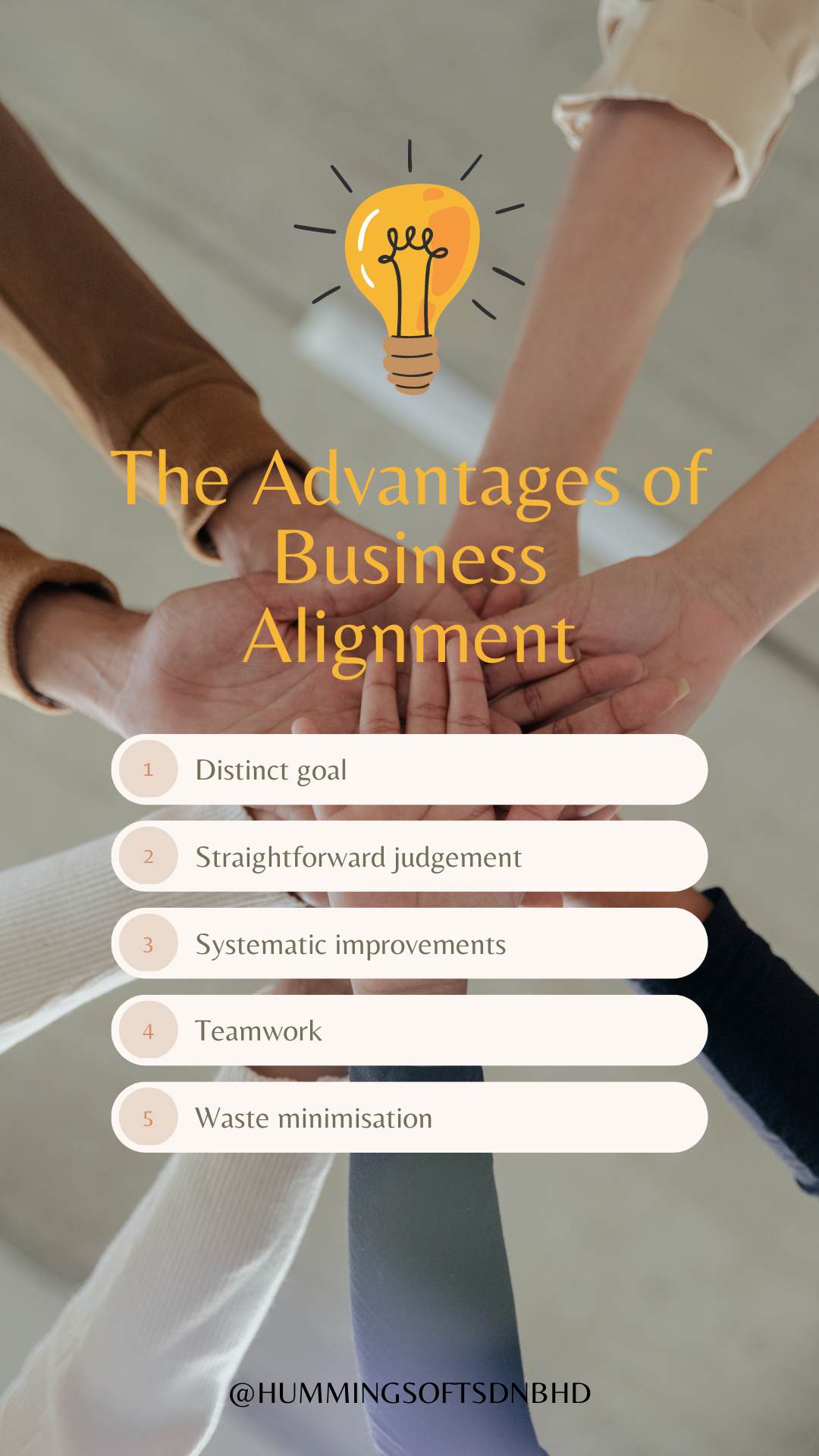 The Advantages of Business Alignment – Hummingsoft Sdn. Bhd.