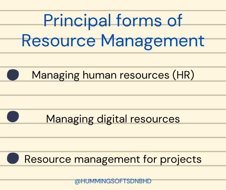 Resource management – what is it? – Hummingsoft Sdn. Bhd.